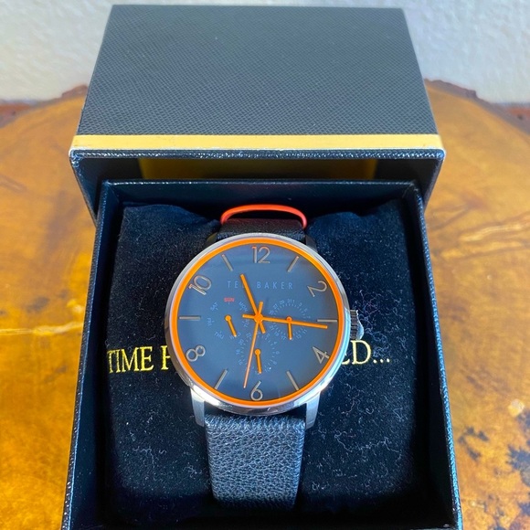 Ted Baker London | Accessories | Ted Baker Timeneblack Smooth Leather ...